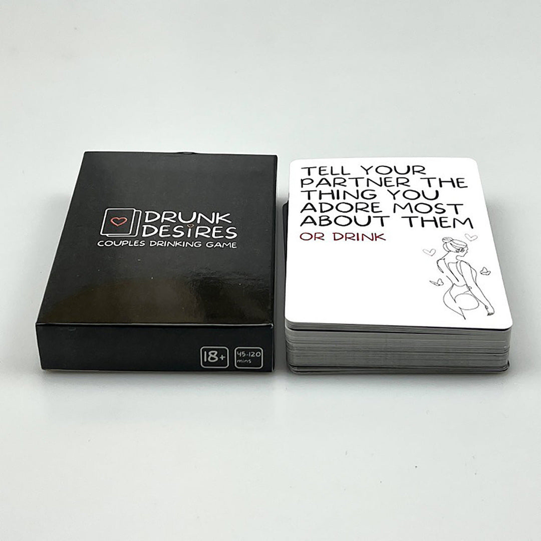 Drunk Desires: Erotisches Karten-Trinkspiel für Paare & Freunde – TrinkspielZone