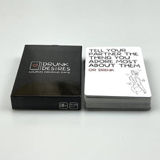 Drunk Desires: Erotisches Karten-Trinkspiel für Paare & Freunde – TrinkspielZone