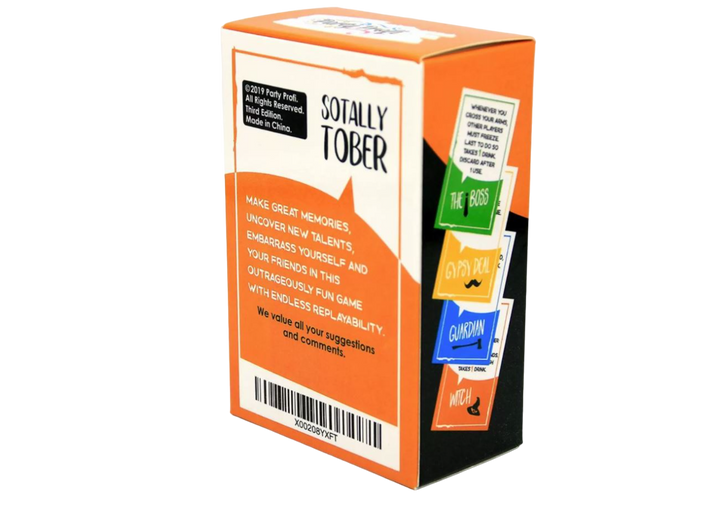Sotally Tober Karten Trinkspiel – Perfekt für Partys & Abende ...